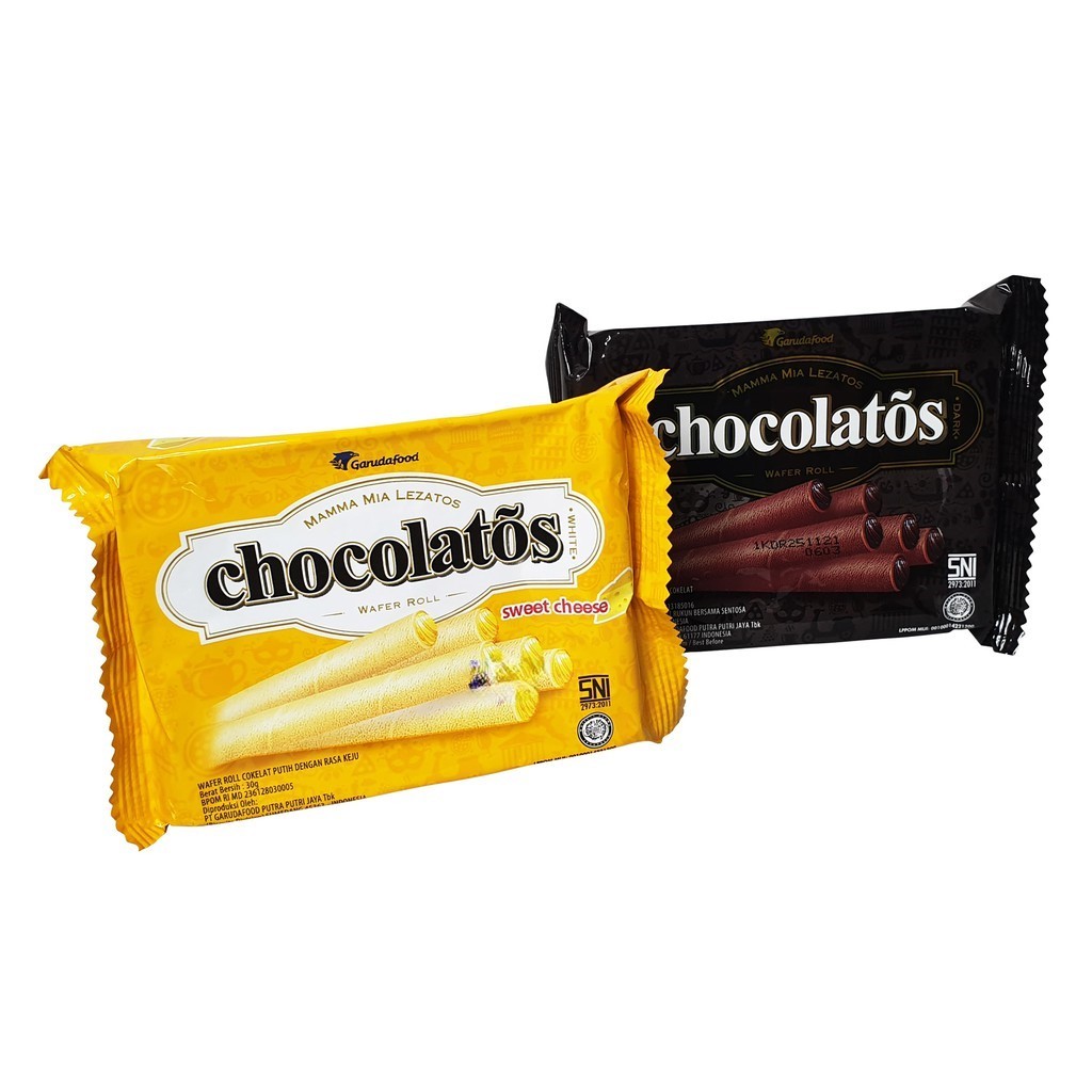 PUTIH Chocolate WAFER ROLL WHITE CHOCOLATE MINI PACK CHEESE STICK ...