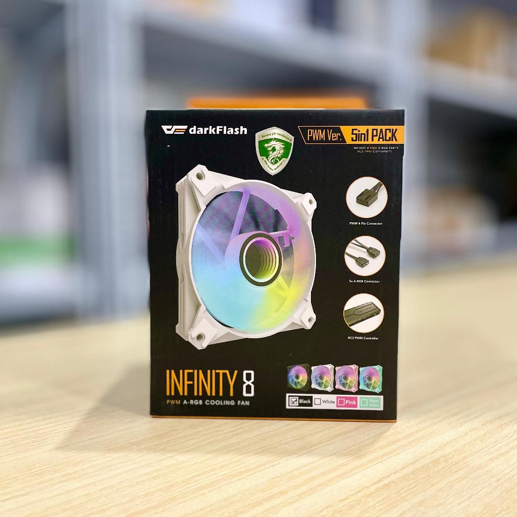 Fancase DarkFlash Infinity 8 Fan Case 5in1 + Controller 12cm ARGB ...