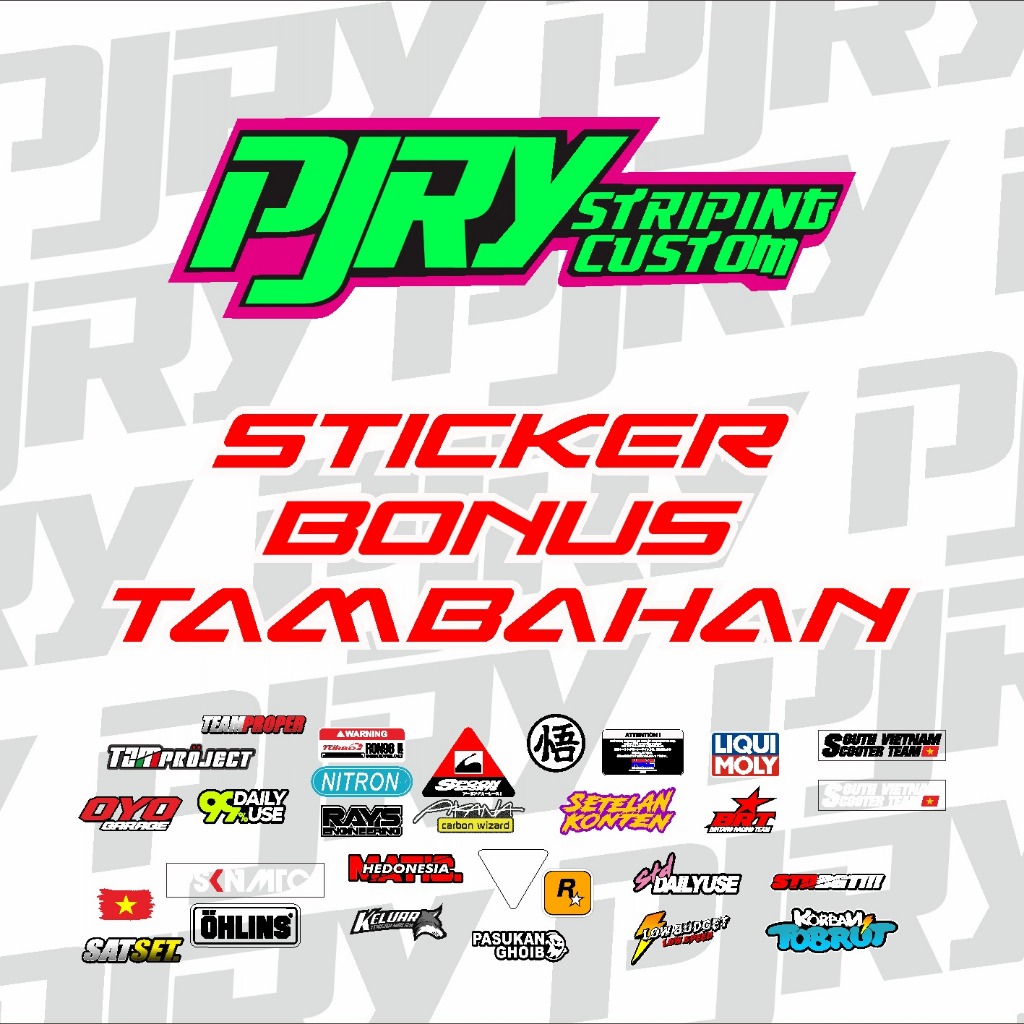 Additional BONUS STICKER (ONLY 1 STICKER) | Shopee Philippines