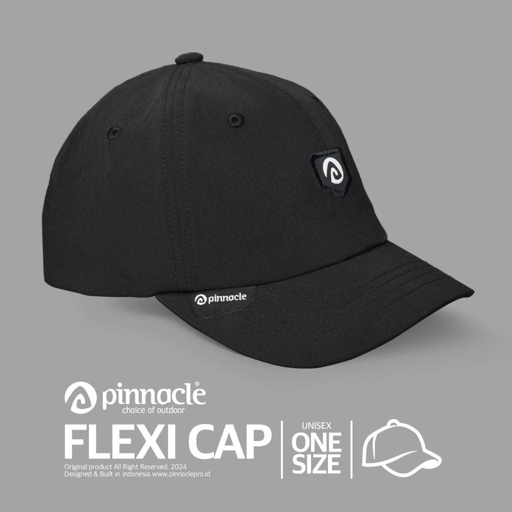 Pinnacle Flexi Cap - Mini Shield Logo | Shopee Philippines