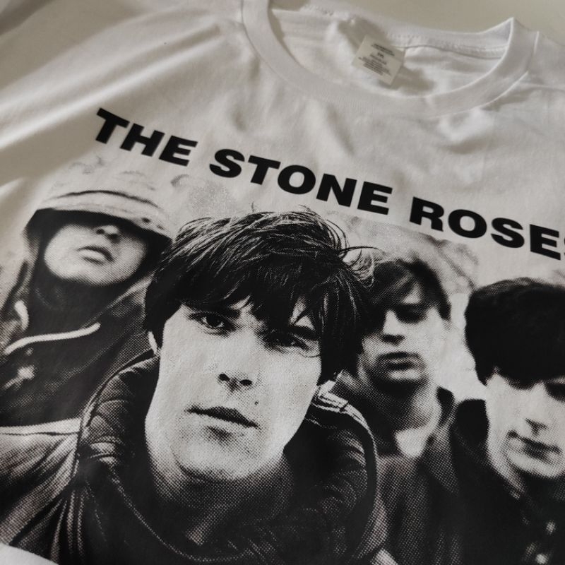 THE STONE ROSES BAND T-SHIRT | BUILT UP WITHOUT SIDE SEAM HIPROCK ...