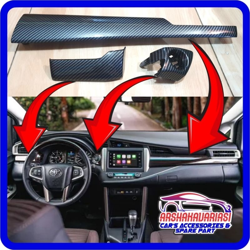 Panelwood Dashboard Panel Dash Board Toyota Innova Reborn 2016-2022 ...