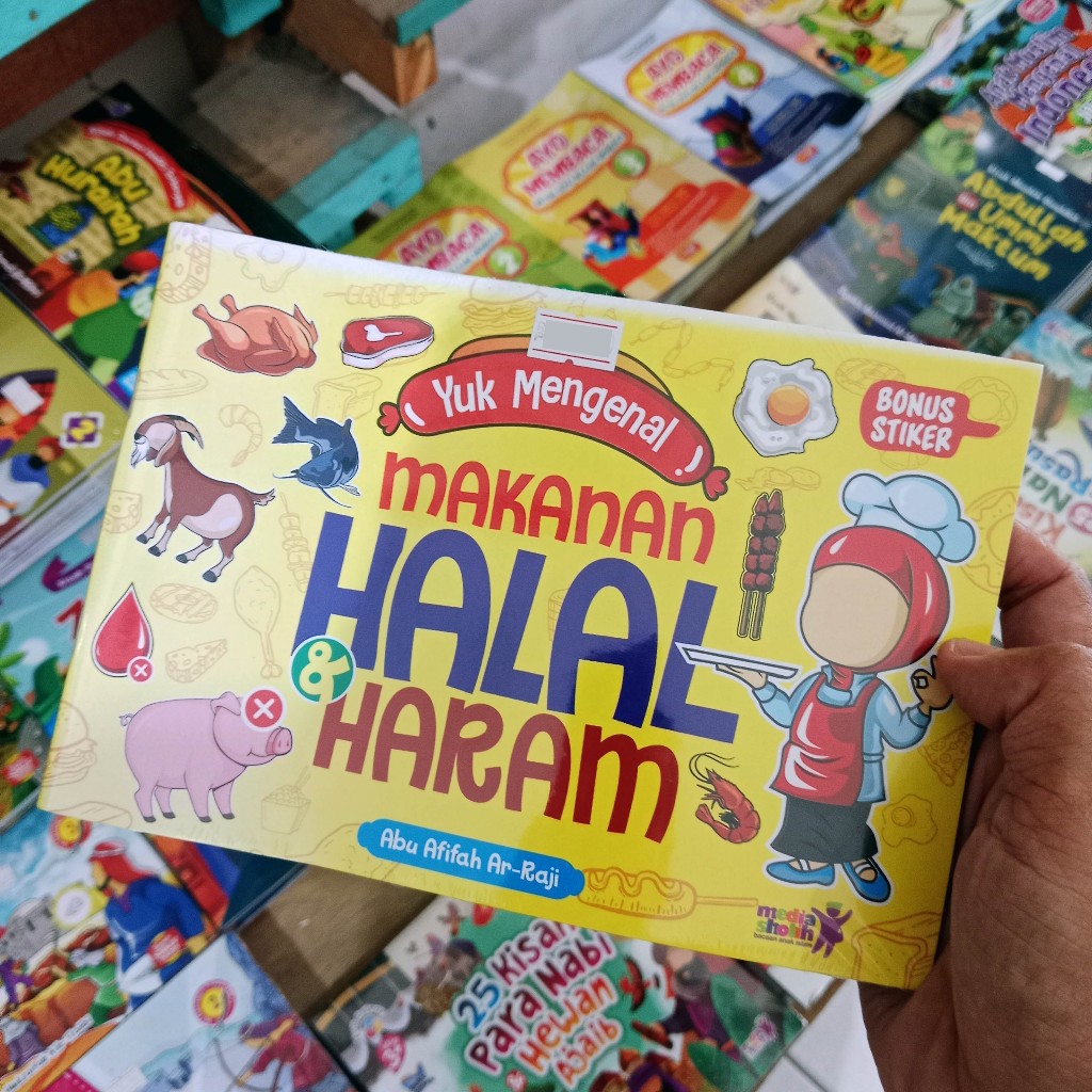 Let's Get to Know Halal & Haram Food (Bonus Islamic Stickers) | Shopee ...