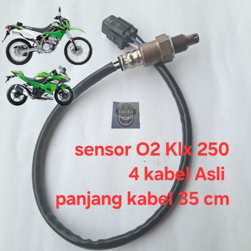 Oxygen Sensor O2 KLX 250 D truck Ninja 250 fi 4 cable Kawasaki Ori ...