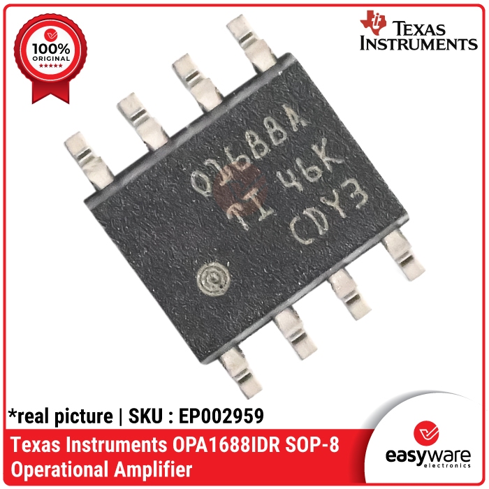 IC OPA1688 SOP-8 IC OP AMP ORIGINAL OPA1688IDR OPA 1688 SMD SOIC-8 IC ...