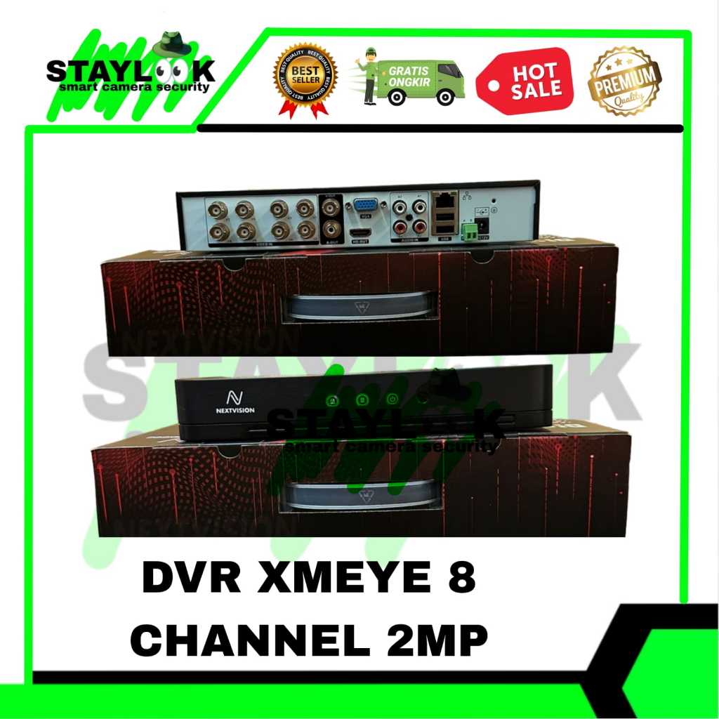 Dvr XMEYE 8CH AHD 1080P FULL HD 6 IN 1 DVR XMEYE 8 CHANNEL 2MP / DVR ...