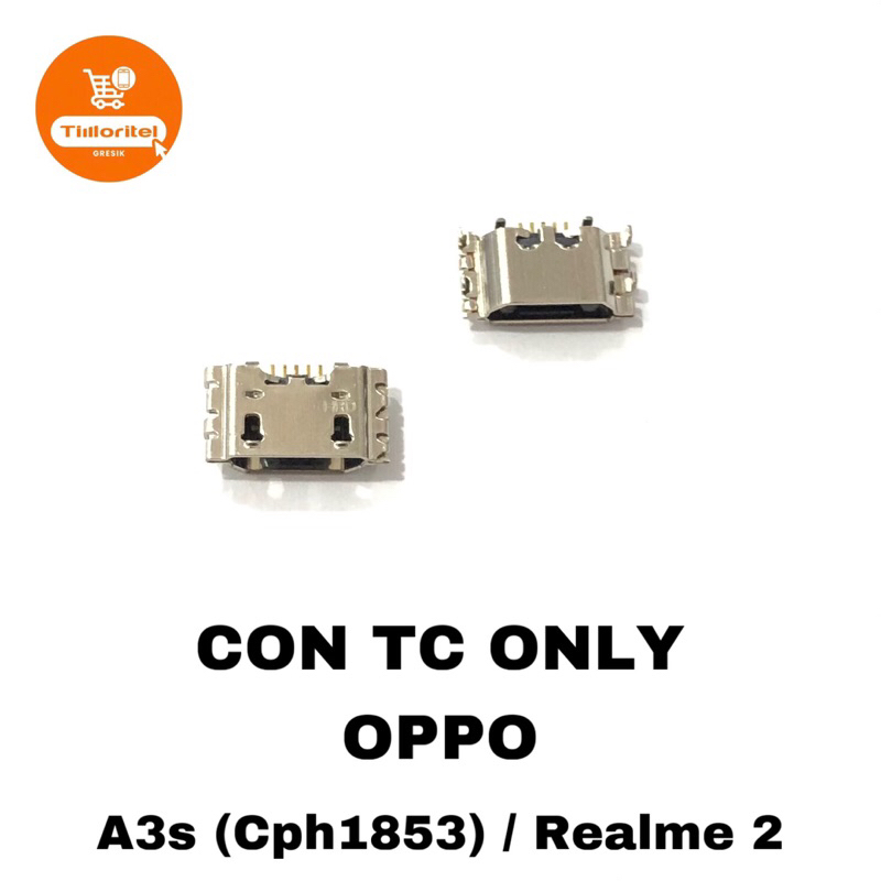 Connector CHARGER ONLY OPPO A3S CPH1853 / REALME 2 CAS CONNECTOR ...