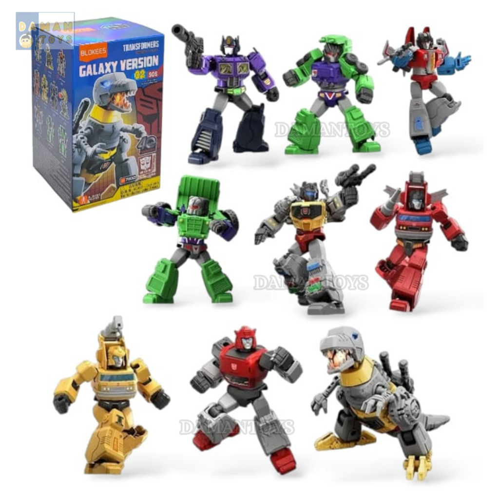 Blind Box Blokees Robot Transformers Grimlock Cliff Jumper Inferno ...