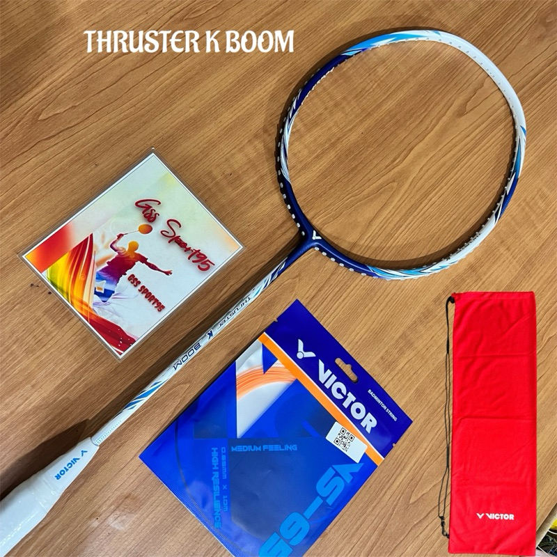 Victor THRUSTER K BOOM BADMINTON RACKET | Shopee Philippines