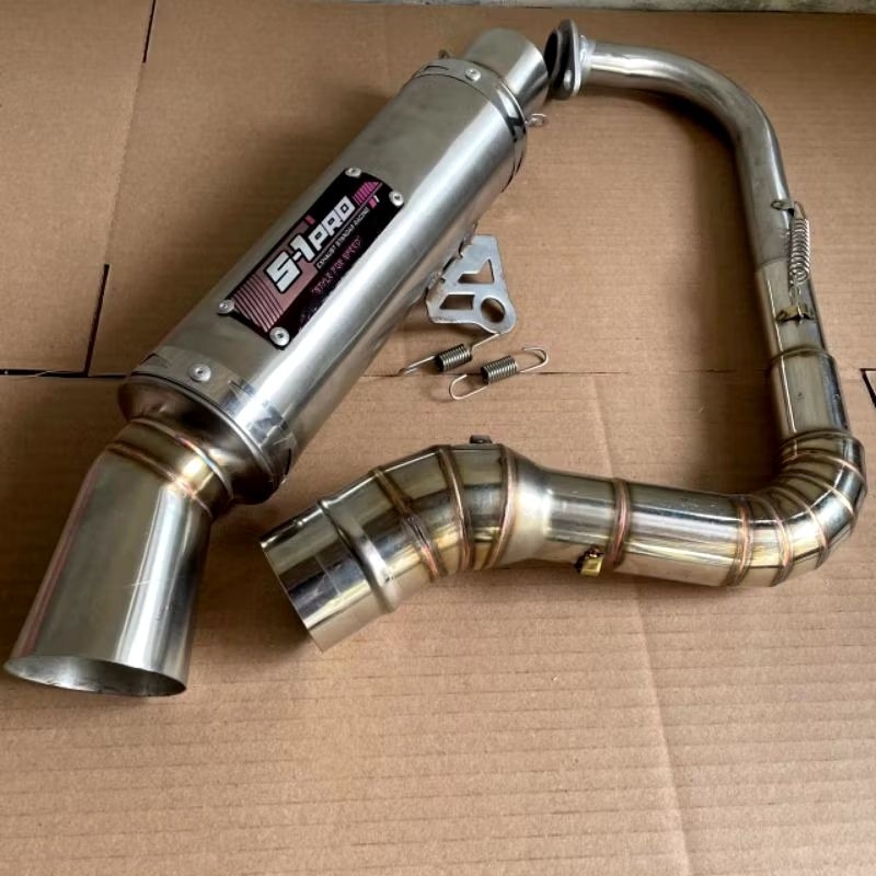 Full SET Conical S1 PRO + Big elbow for click 125/150 Fi Nmax v2/Aerox ...