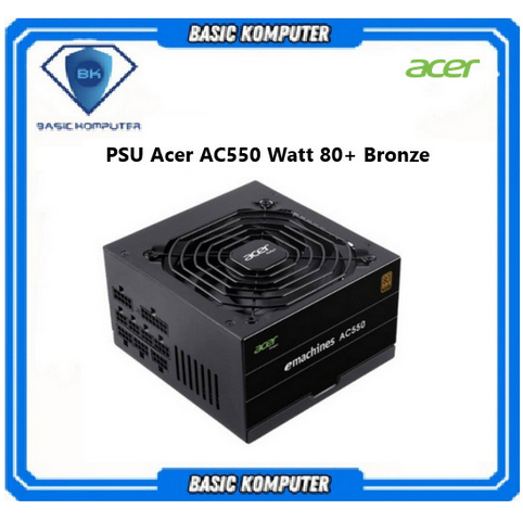 Acer Ac550 550W 80 Plus Bronze Full Modular | Shopee Philippines
