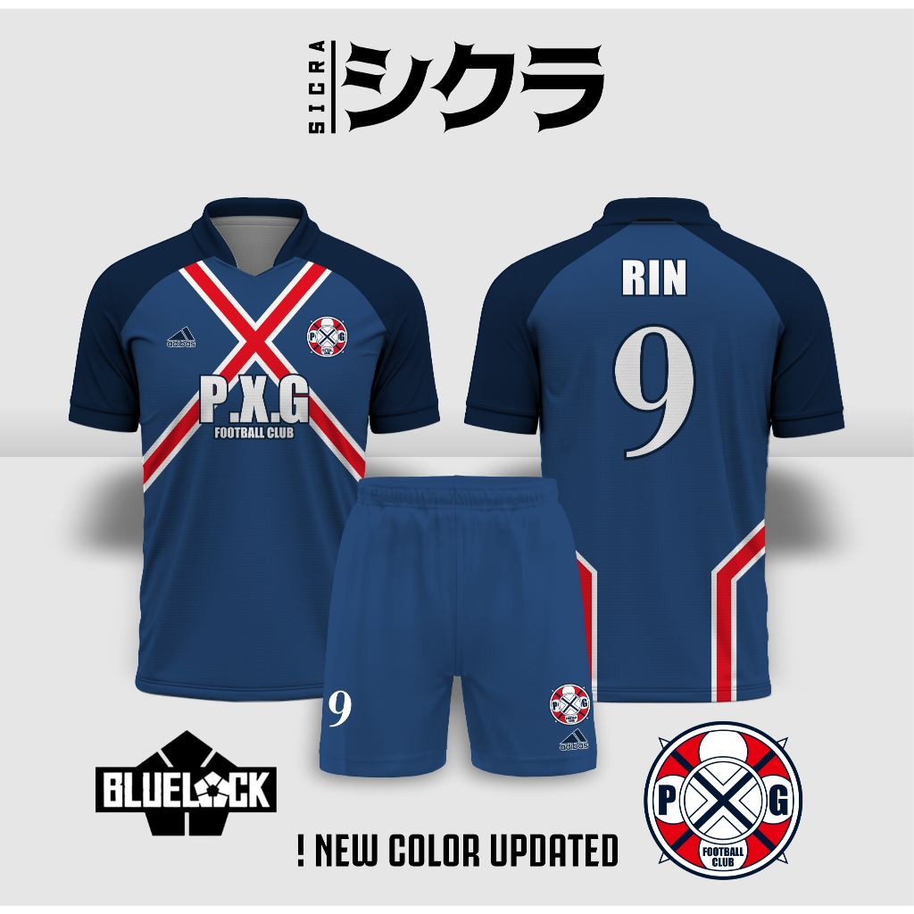 Blue Lock anime PXG Jersey, new color update | Shopee Philippines