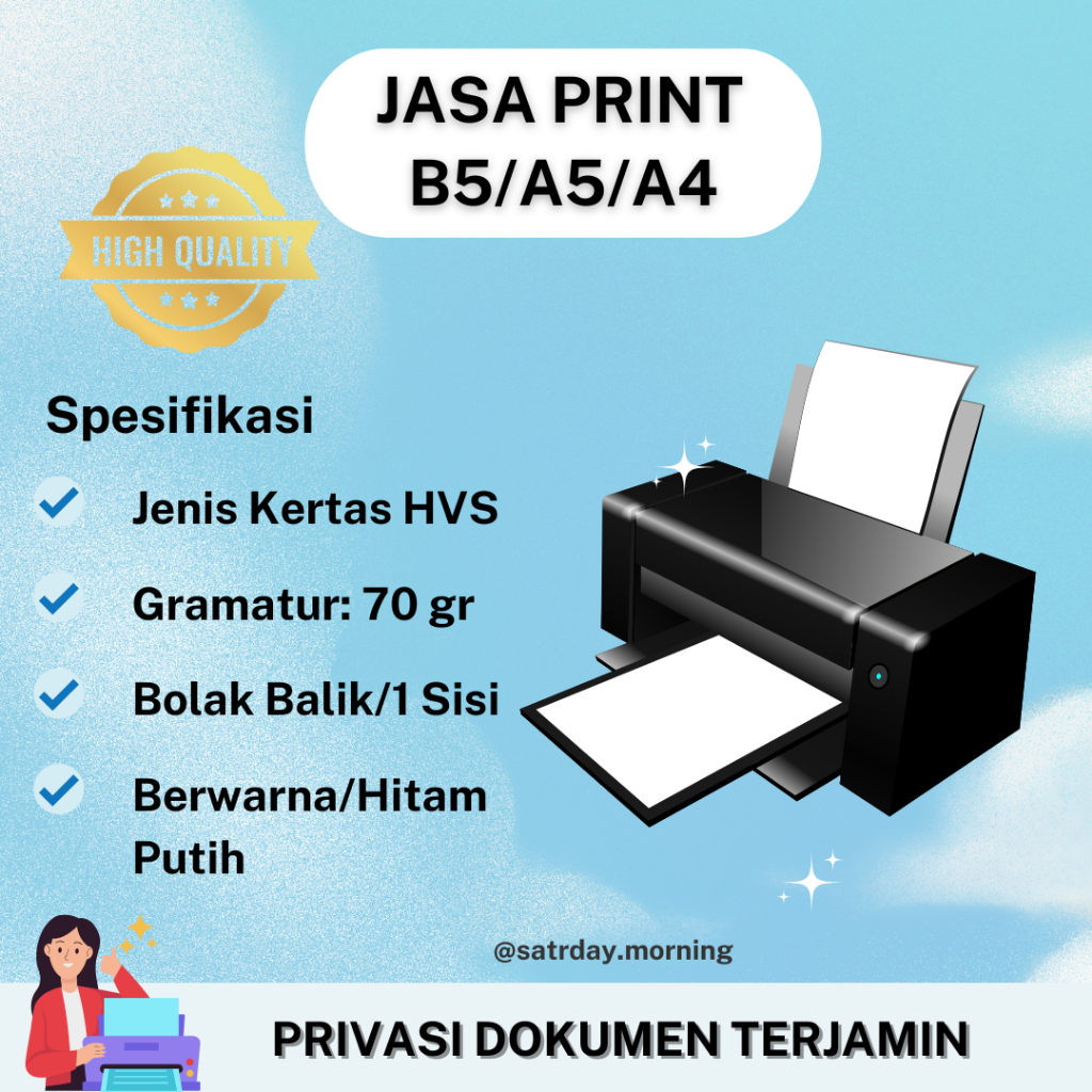 A4 B5 70 GSM Printing Services (Reversible & Fast Response) | Shopee Philippines