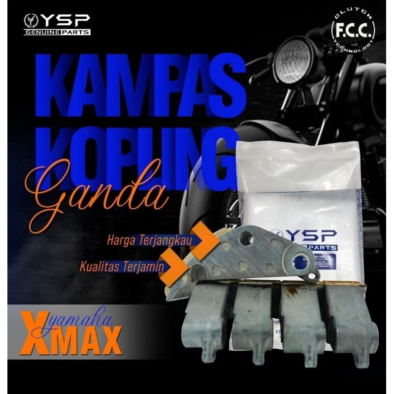Only XMAX Double Clutch Pad. FCC/YSP | Shopee Philippines