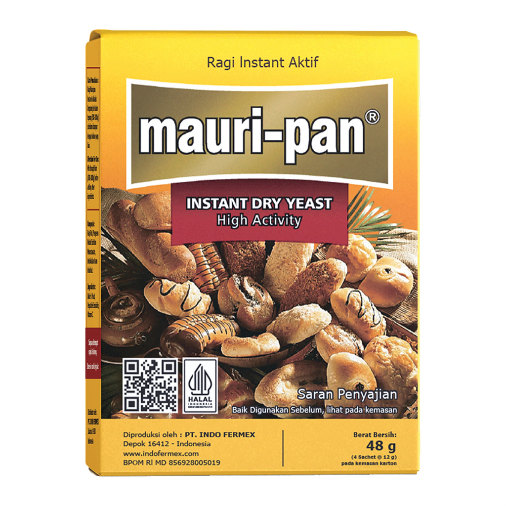 LOKAL Mauripan Dry Yeast Instant Dry Yeast Sachet Mauri Pan Yellow ...