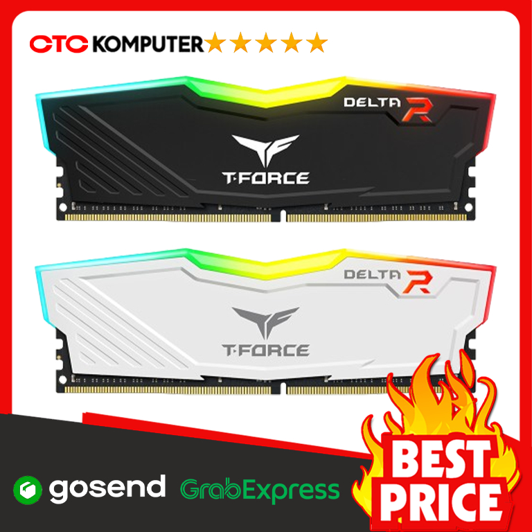Ram Team T-Force Delta RGB DDR4 16GB (2x8GB) 3600MHz | Shopee Philippines