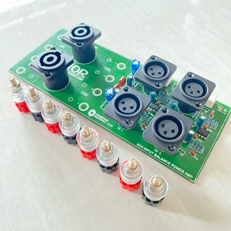 Rear Panel Balance Input Kit 4 Channel Amplifier BOX | Shopee Philippines