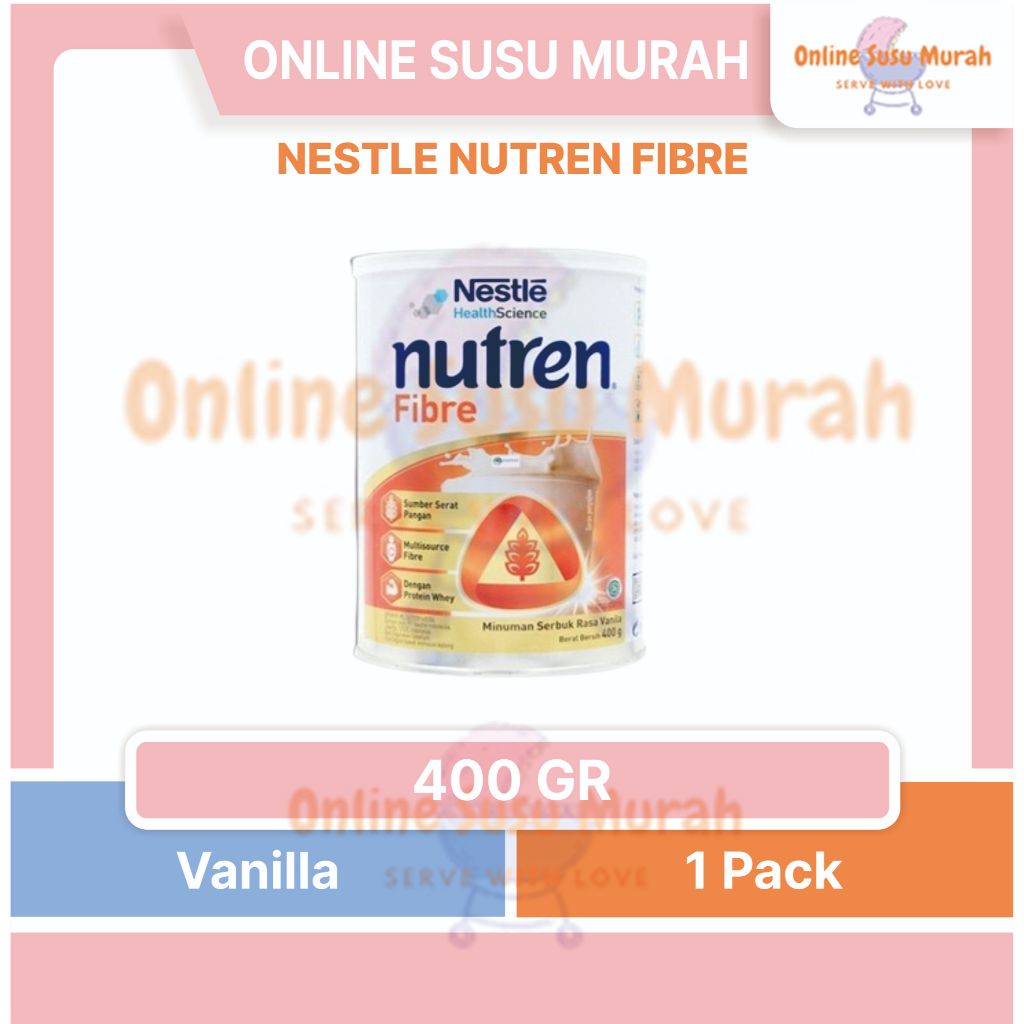 NUTREN FIBRE 400GR HIGH FIBER SSKL | Shopee Philippines
