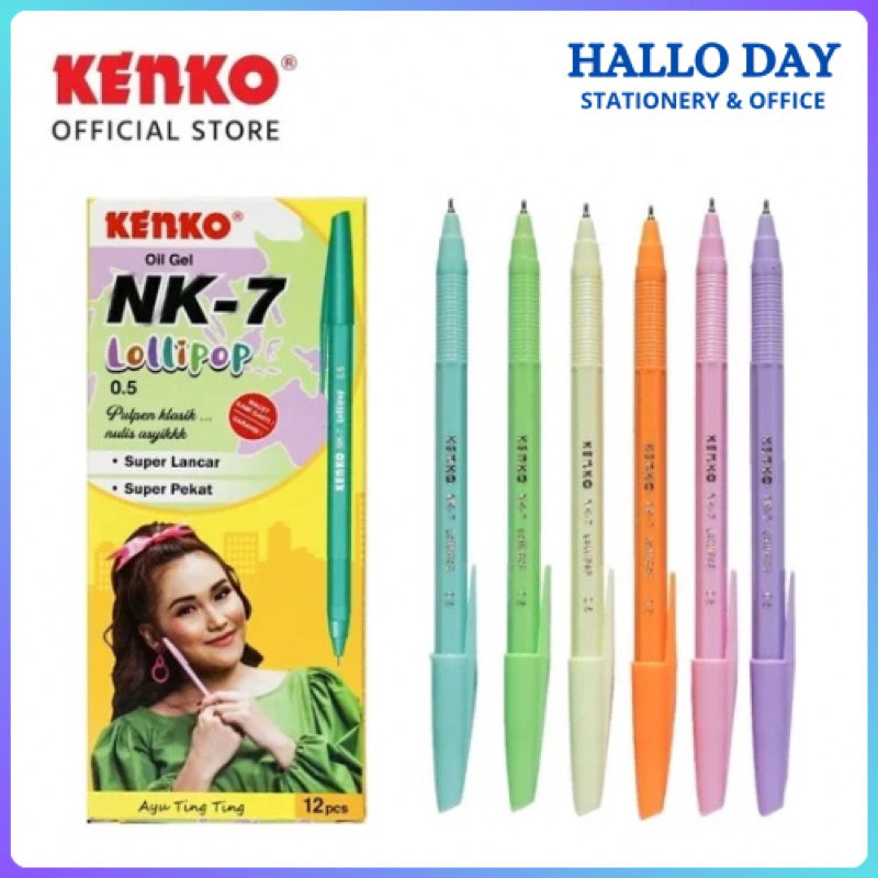 Hd Gel Pen KENKO NK-7 0.5mm (12pcs) / Pen / Balpen | Shopee Philippines