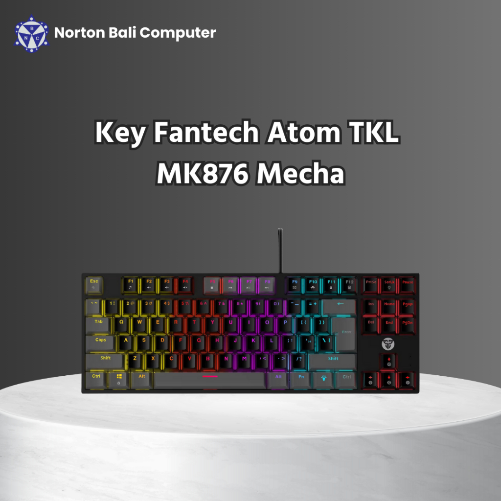 Fantech Atom TKL MK876 Mechanical Keyboard | Shopee Philippines