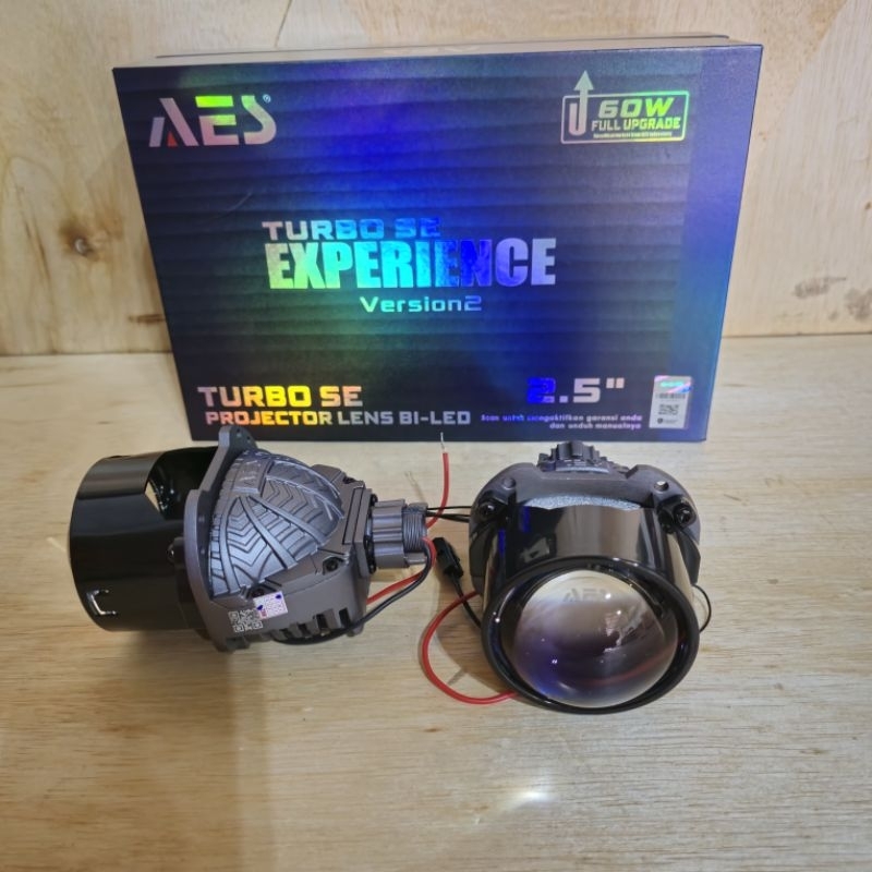Biled AES 2.5in Turbo SE Experience Version 2 LED Projector Lens Bi-LED ...
