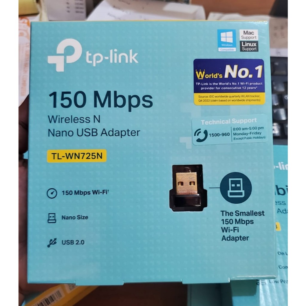 Tp-link TL-WN725N USB Adapter / USB WIFI | Shopee Philippines