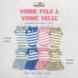 POMAPOO - Cat Clothes and Dog Clothes Vonne Polo & Vonne Dress | Shopee ...