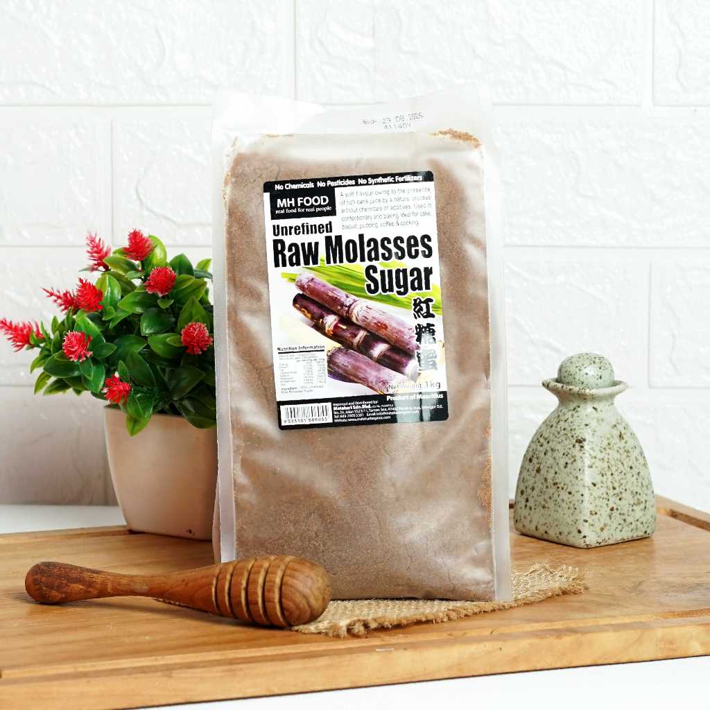 Mh Food Unrefined Raw Molasses Sugar 1kg | Shopee Philippines