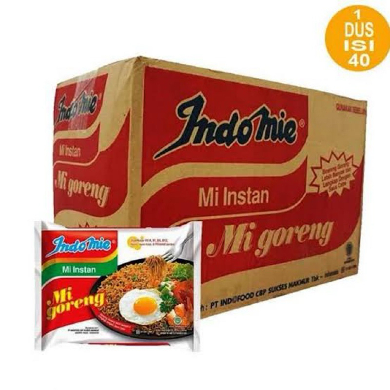 1 box of fried Indomie contains 40 pcs | Shopee Philippines