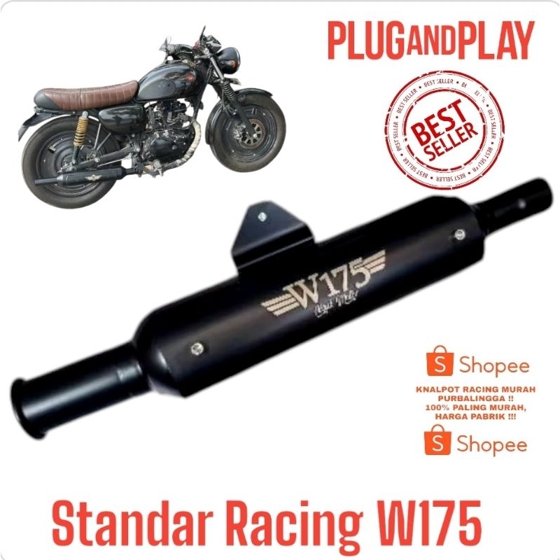 Standard RACING W175 PNP EXHAUST INSTALLATION | Shopee Philippines