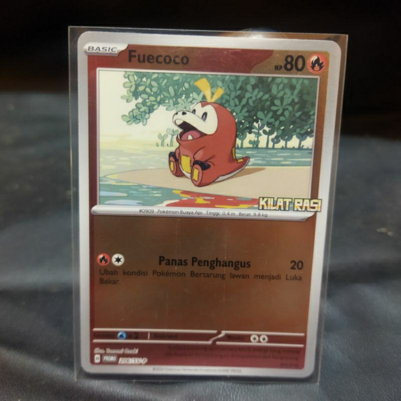 Fuecoco holo foil Flash Constellation card original Pokemon TCG ...