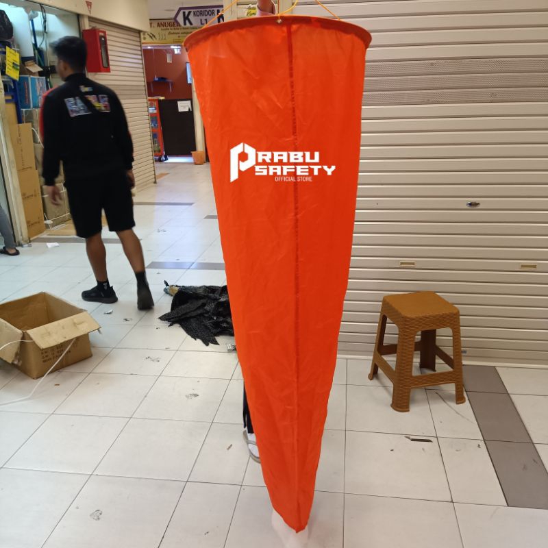 MATA Windsock Wind Direction 150Cm Plain Orange Color | K3 Wind Point ...