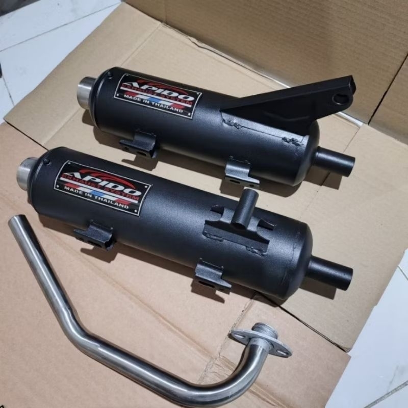 1set Apido muffler pipe silent killer click 125 click 150 beat carb,fi ...