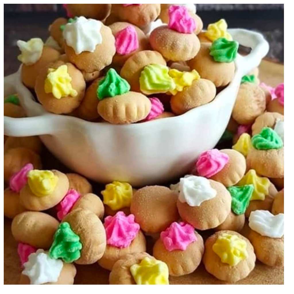 Sweet Biscuit Flower Gem in Flower Shape 500gram | Shopee Philippines