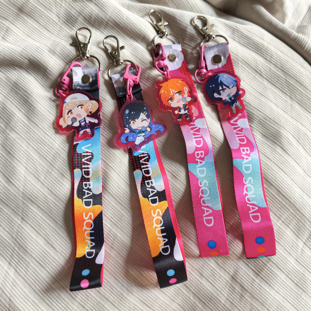 Vivid Bad Squad VBS Keychain Charm [ Project Sekai ] | Shopee Philippines