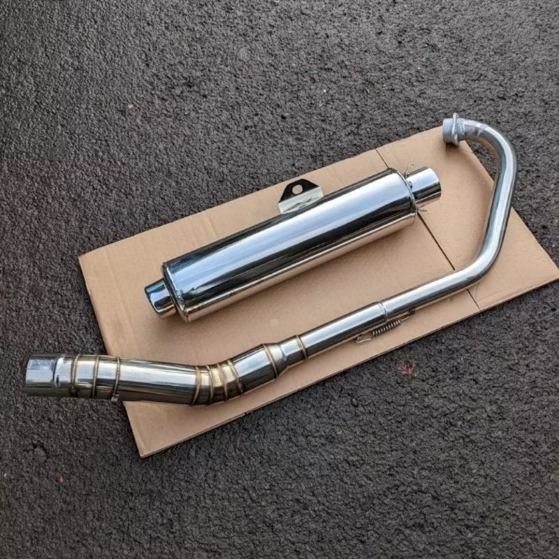 Muffler OPEN exhaust standard + big elbow raider 150carb,fi Tmx Pinoy ...
