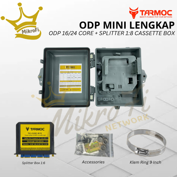 Combo ODP Mini + 8 Core SC Splitter Cassette Box | ODP 8 Core Complete ...