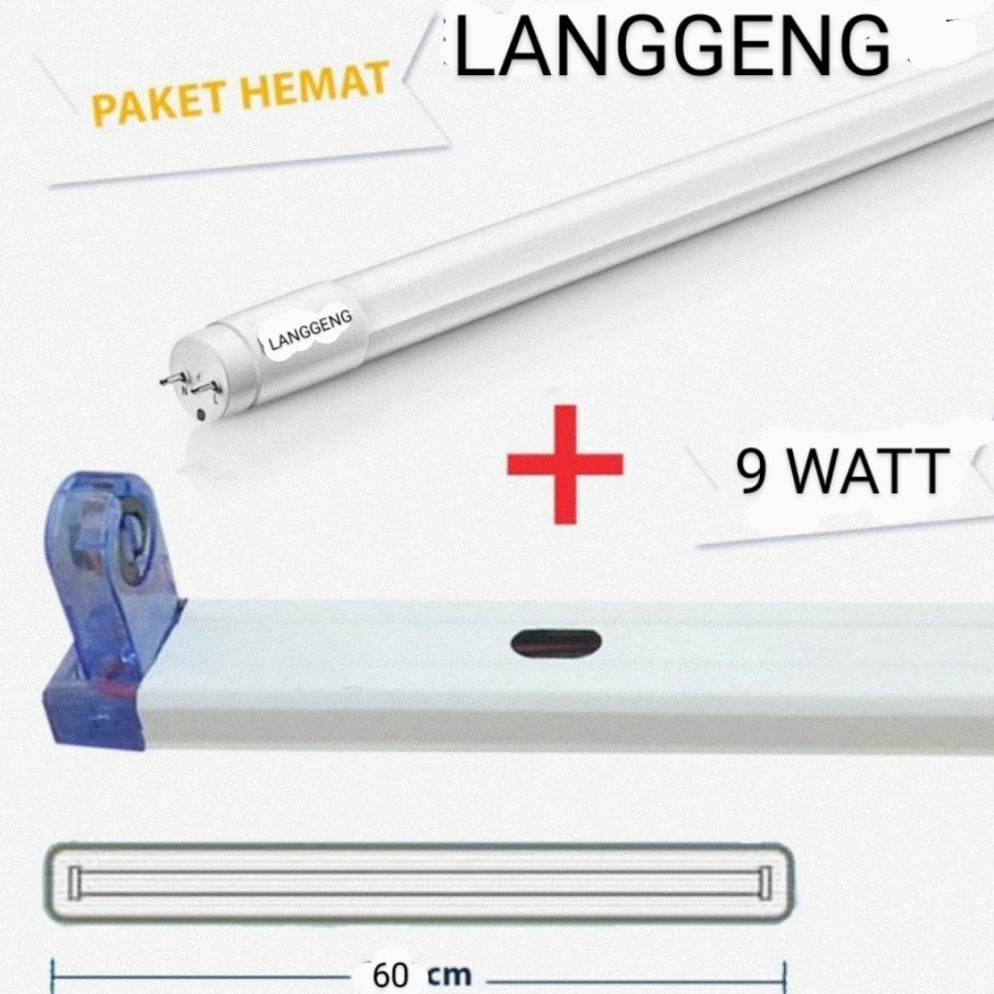 T8 9WATT 60CM LED TL LIGHT 9W TUBE LED NEON LIGHT | Shopee Philippines