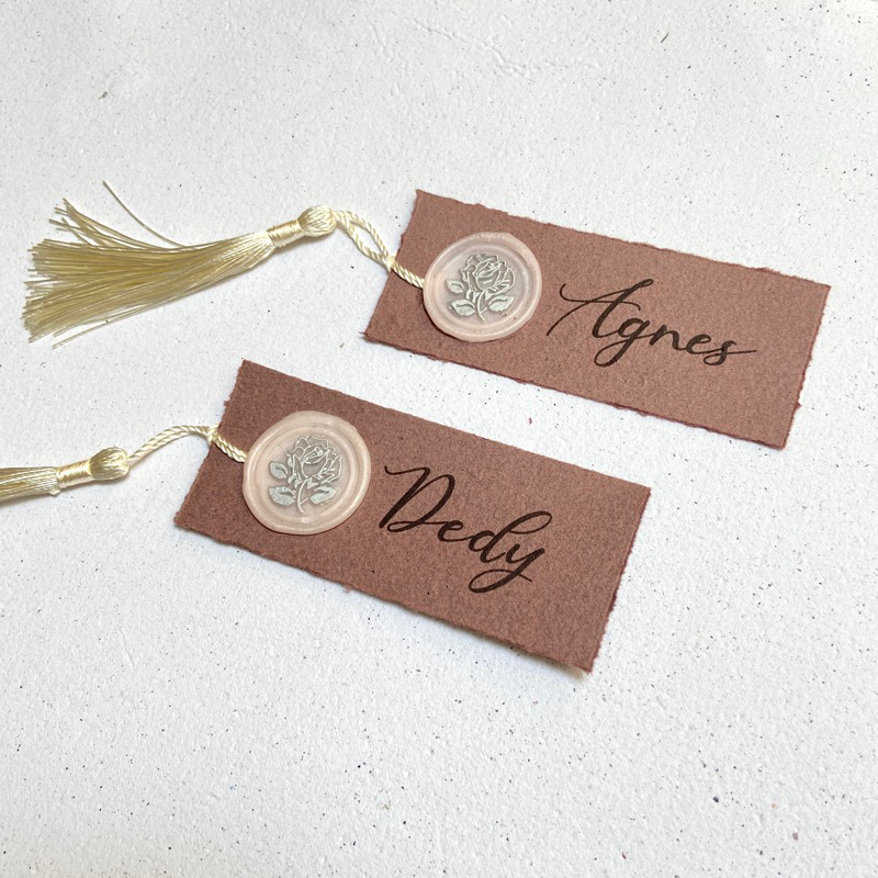 Nametag / Placement Card / Hang Tag / Namecard / Mini paper / quote ...