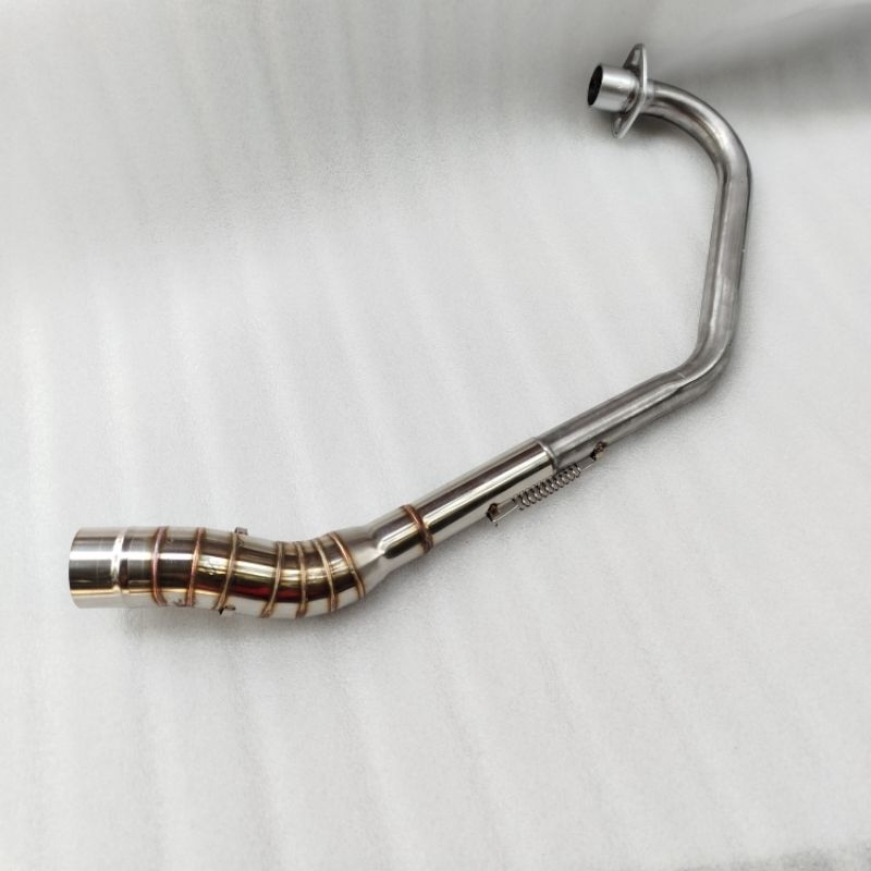 Tmx125 alpha open pipe big elbow skygo earl 125 150 175 tmx 155 raider ...