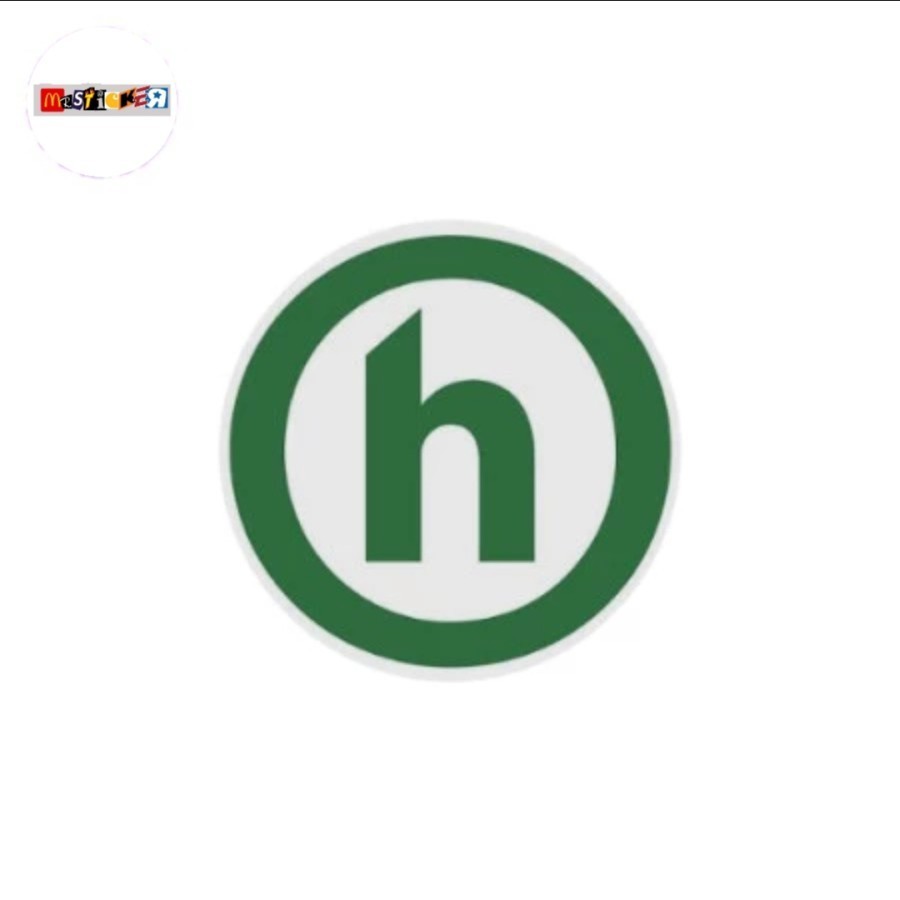 HIDDEN sticker PPF New York logo rounded streetwear sticker | Shopee ...