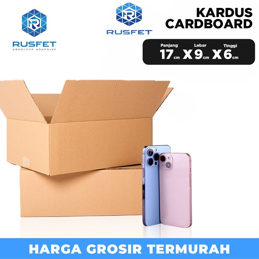 Cardboard PACKING CARTON BOX 17x9x6cm Thick Plain Packaging BOX LARGE ...