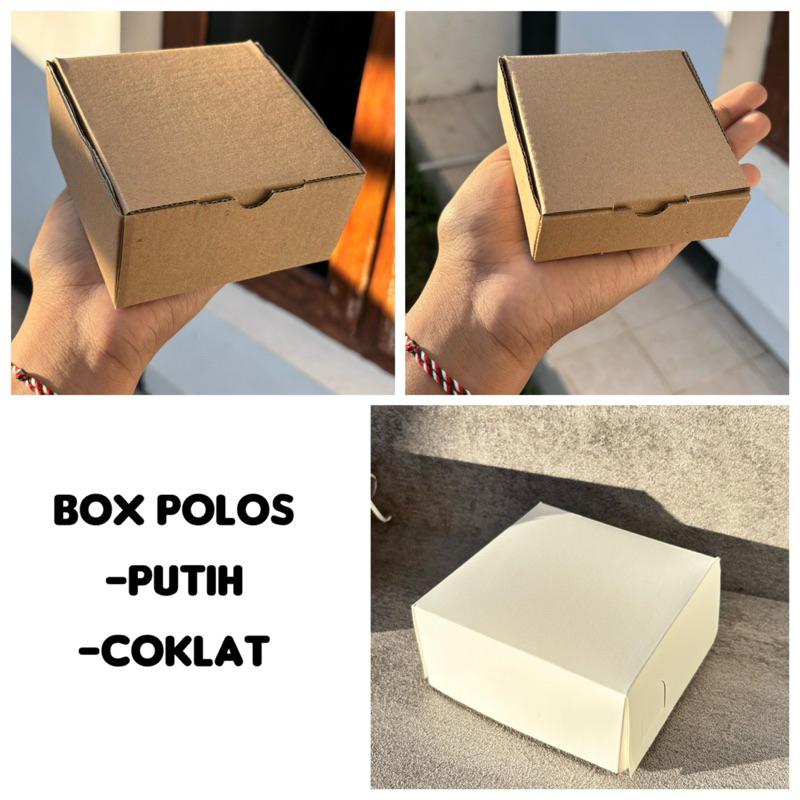 PUTIH 1pcs-polos BOX FOR PACKING BRACELETS / CHOCOLATE BOX 10x10x5 ...