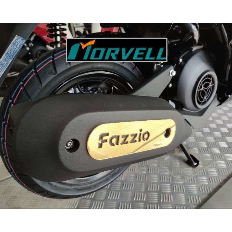 Fazzio muffler Cover, exhaust shield, fazio 125 | Shopee Philippines