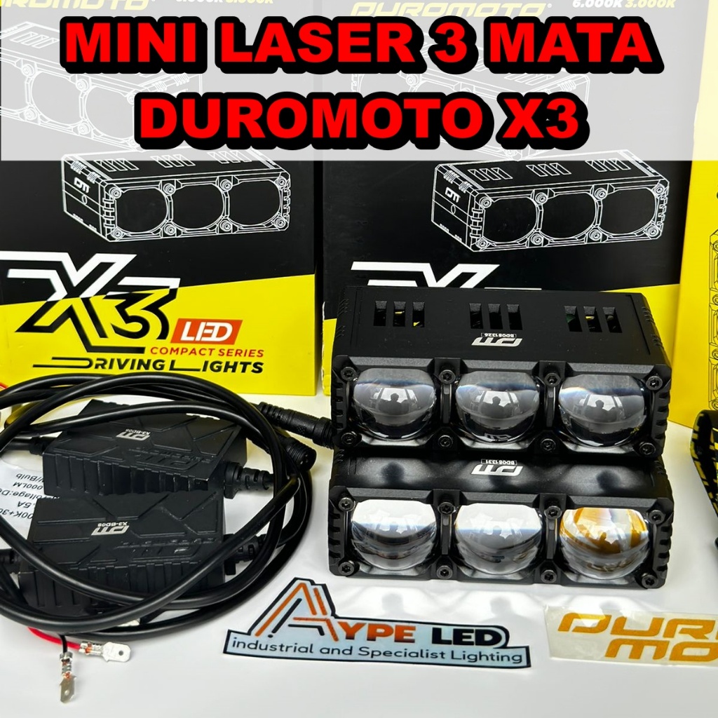 MATA Mini LASER SHOOTING LIGHT X3 150 WATT DUROMOTO 3 EYE GRILL ...