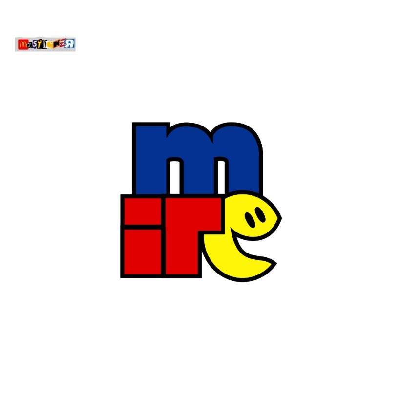 Mirc sticker logo die cut retro sticker | Shopee Philippines