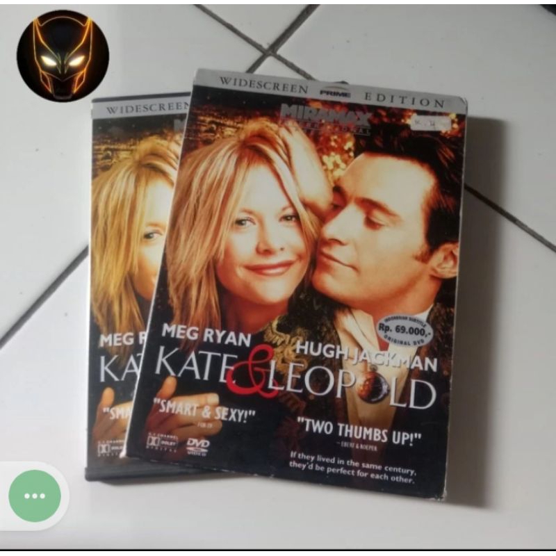 DVD Original Kate & Leopold feat Hugh Jackman Indonesian Text With ...
