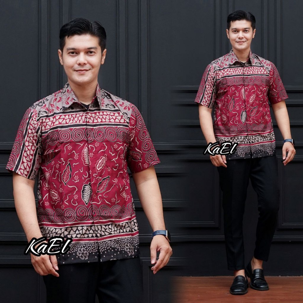 KEMEJA KATUN Recent FORMAL MEN'S BATIK SHIRT COTTON PARTY OFFICE BATIK ...