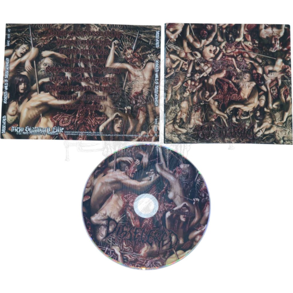 Cd - DISSEVERED - Agonized Wails Of Disseverment | Shopee Philippines