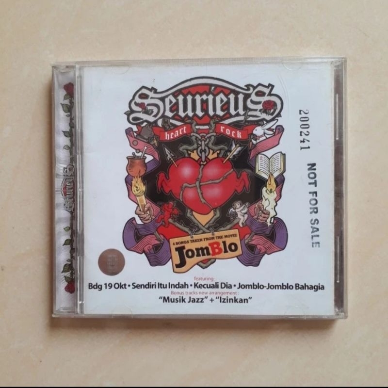 Seurieus ALBUM HEART ROCK CD | Shopee Philippines